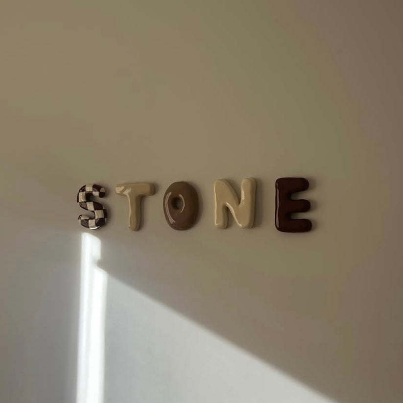 Custom Ceramic Wall Letters – Posy Ceramics